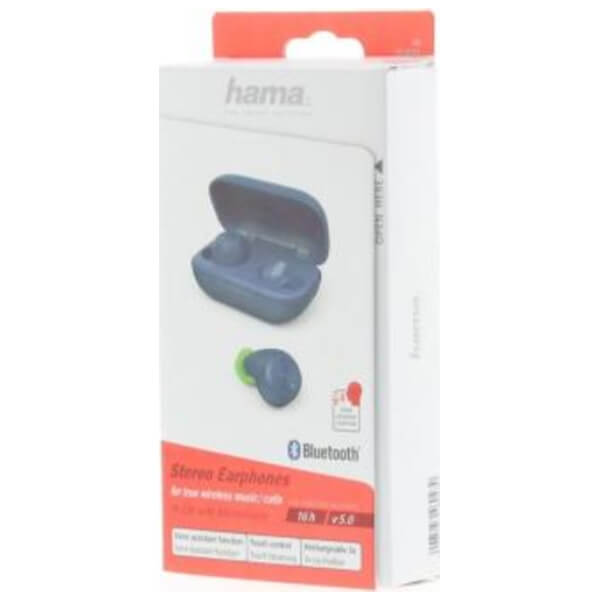Hama 184082 Spirit Chop Bluetooth Headphones True Wireless In-ear Blue ...