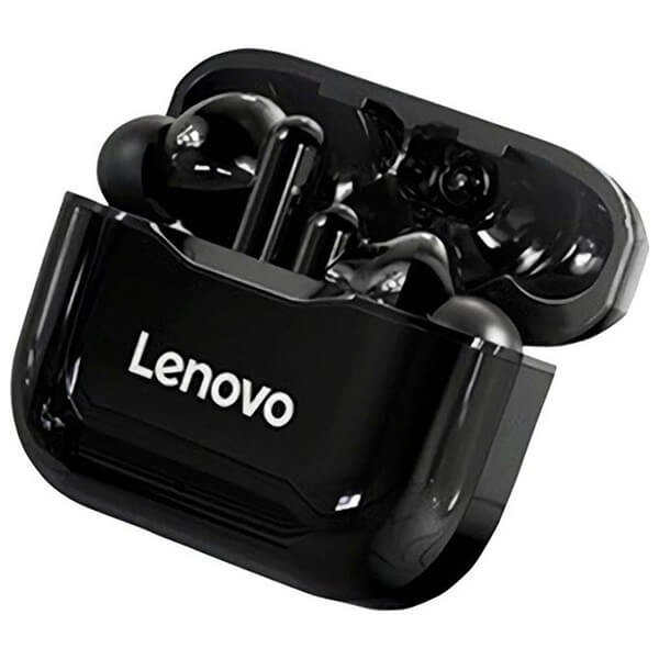 Lenovo Bluetooth Lp1s Singlepoint TWS Black - Bluetooth headset (TEL.201818)