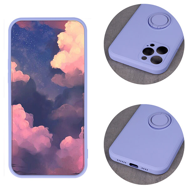 Finger Grip Case For Samsung Galaxy A32 5G / M32 5G / A32 EE 5G Purple ...