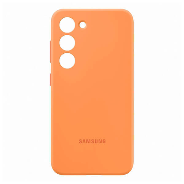 Silicone Case For Samsung Galaxy S23 S911 Orange Ef-ps911to - Θηκη (TEL.205983)