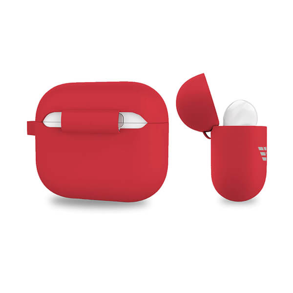 Baykron Θηκη Premium Για Apple Airpods GEN 3 Σιλικονης Με Καραμπινερ ...