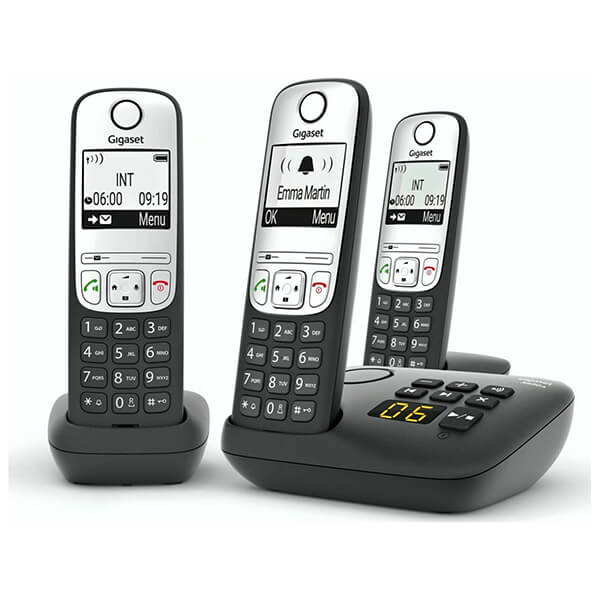 Gigaset A690 Trio Grey - Ασυρματο τηλεφωνο (TEL.207697)