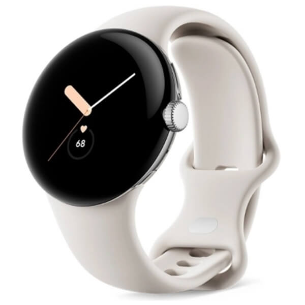 Google Pixel Watch Polished Silver/chalk - Smartwatches (TEL.209481)