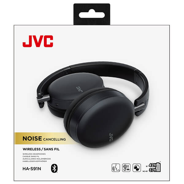 JVC Ha-s91nbu Ασυρματα Ενσυρματα ON EAR Ακουστικα Μαυρα - Bluetooth ...
