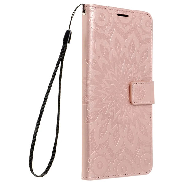 Mezzo Book Case For Xiaomi Redmi Note 12 PRO 5G Mandala Rose Gold ...