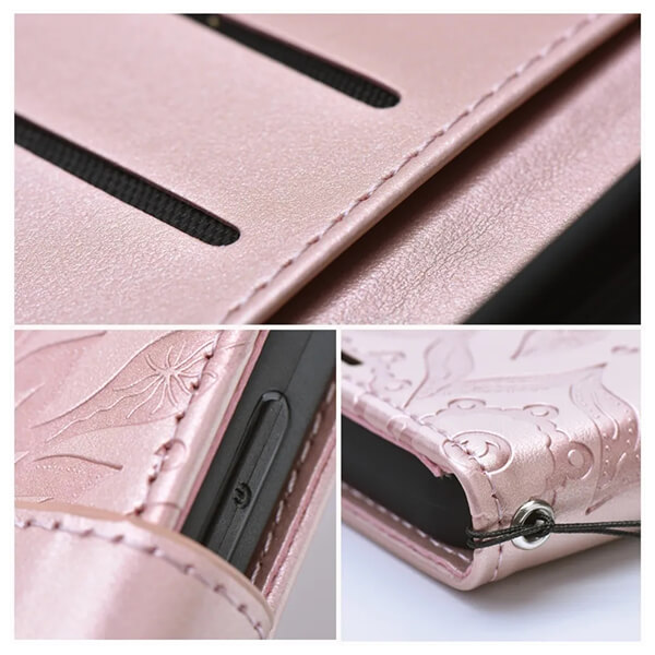 Mezzo Book Case For Xiaomi Redmi Note 12 PRO 5G Mandala Rose Gold ...