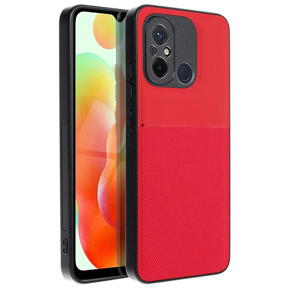 Noble Case For Xiaomi Redmi 12C RED - Θηκη (TEL.210098)