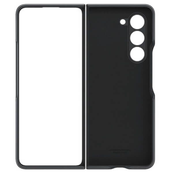 Samsung Galaxy Z Fold5 F946 ECO Leather Case Graphite Ef-vf946pbegww ...