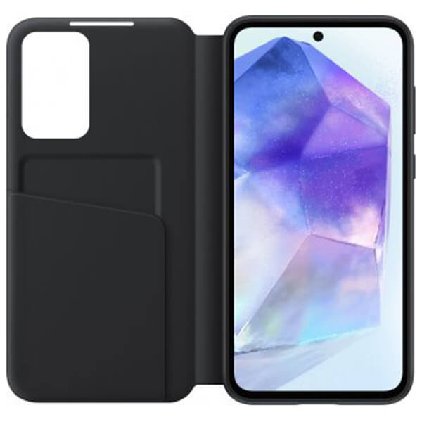 Samsung Galaxy A55 5G A556 Smart View Wallet Case Black Ef-za556cb - Θηκη (TEL.216369)