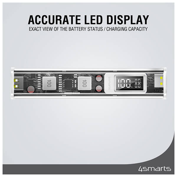 4smarts Powerbank 100w 20000mah White - Powerbanks (TEL.216395)