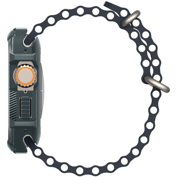 Spigen Rugged Armor Abyss Green For Apple Watch Ultra 2/1 49mm ...