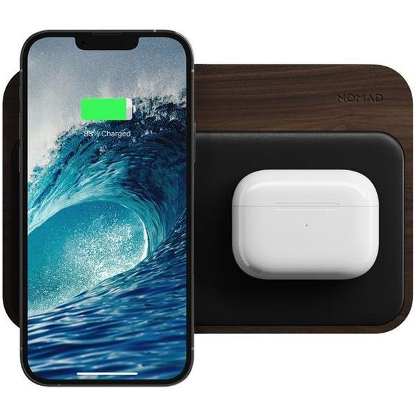 Nomad Base Station With Magnetic Alignment V3 Walnut - Φορτιστες (TEL ...