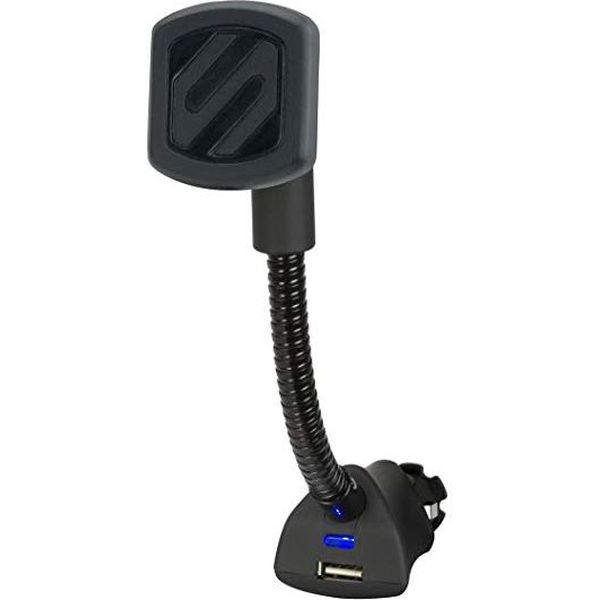 Βαση Στηριξης Scosche Mag12v Magnetic Power Socket Mount W/usb Charging ...