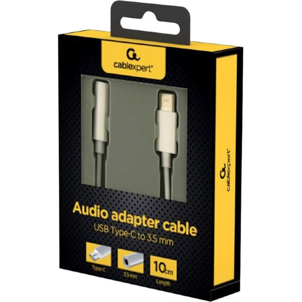 Cablexpert Usb-c Plug TO Stereo 3.5mm Audio Adapter Cable White A-cm-3 ...
