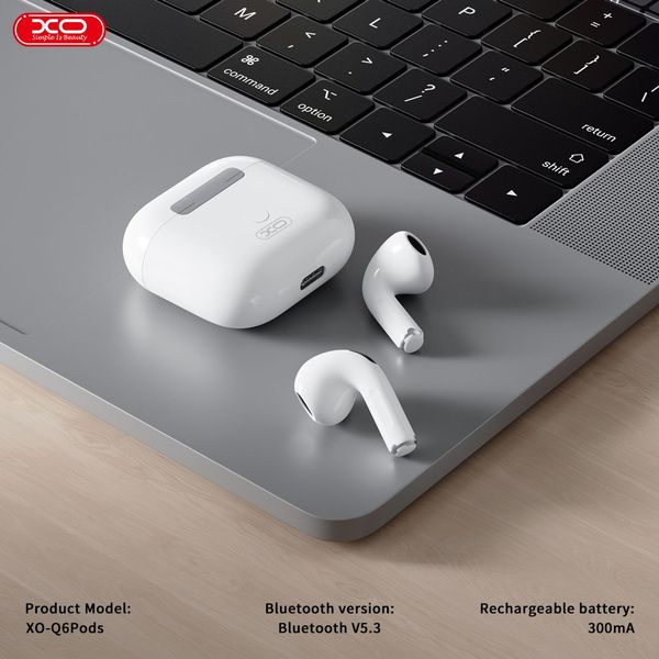 XO Q6pods Bluetooth Ακουστικα Handsfree 6ΗΣ Γενιας Με Θηκη Ασυρματης ...
