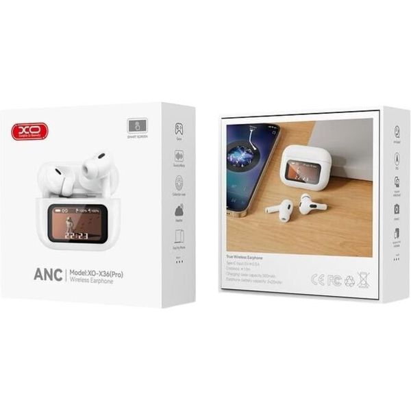 XO X36 Bluetooth Ακουστικα Handsfree Με Θηκη Ασυρματης Φορτισης Noise ...