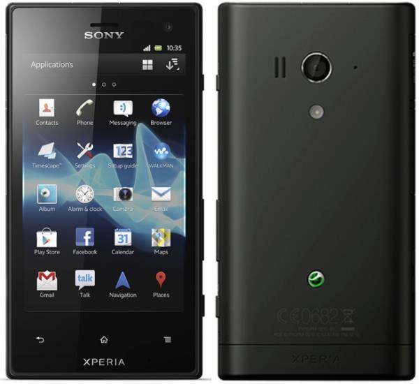 Sony Xperia Acro S Black GR - Κινητο τηλεφωνο (TEL.000772)