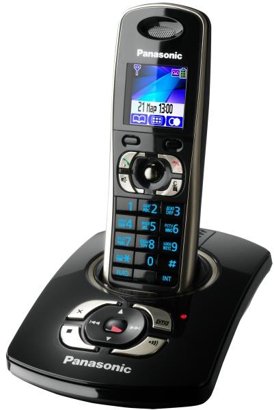 Panasonic Dect Kx-tg8321 Black Με Τηλεφωνητη - Ασυρματο τηλεφωνο (TEL ...