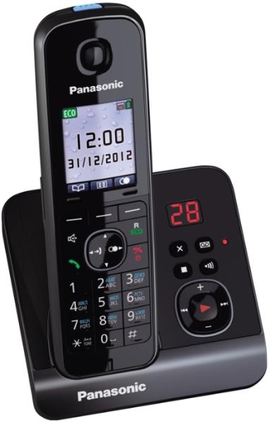 Panasonic Kx-tg8161 Black - Ασυρματο τηλεφωνο (TEL.002134)