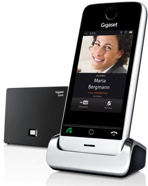 Siemens Gigaset Sl910 Metal Black - Ασυρματο τηλεφωνο (TEL.004176)