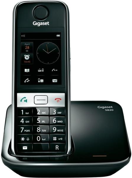 Gigaset S820 Touch Bluetooth Black - Ασυρματο τηλεφωνο (TEL.004198)