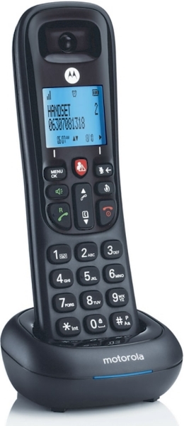 Motorola Cd4001 Dect Cordless Phone Black - Ασυρματο τηλεφωνο (TEL.004315)