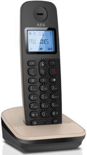 AEG Voxtel D120 Ασυρματο Τηλεφωνο Με Caller ID Καφε/μαυρο - Ασυρματο ...