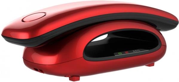 AEG Solo 10 Ασυρματο Τηλεφωνο Με Caller ID Κοκκινο - Ασυρματο τηλεφωνο ...