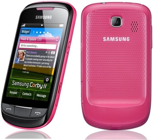 Samsung S3850 Corby II Pink - Κινητο τηλεφωνο (TEL.007065)