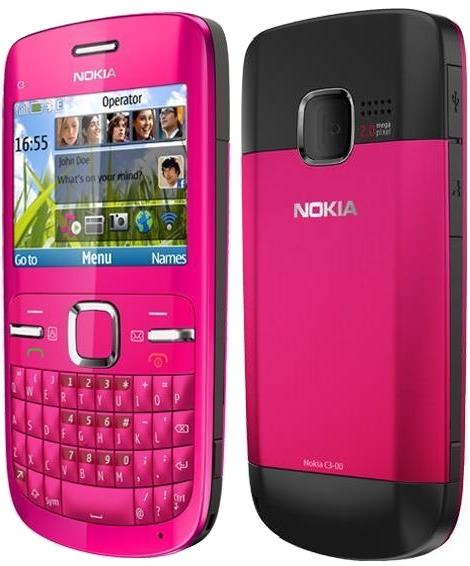 Nokia C3-00 HOT Pink - Κινητο τηλεφωνο (TEL.007281)