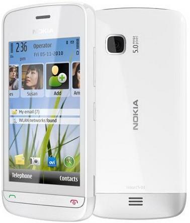 Nokia C5-03 White Aluminum - Κινητο τηλεφωνο (TEL.007282)