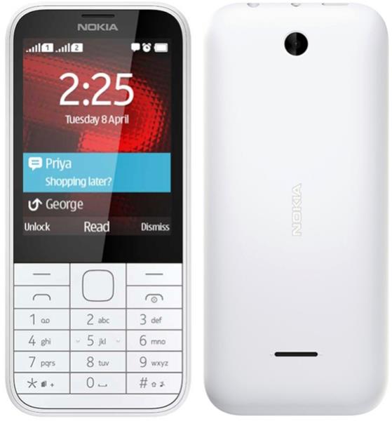 Κινητο Nokia 225 Dual SIM White GR - Κινητο τηλεφωνο (TEL.008942)