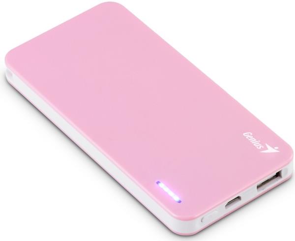 Genius Eco-u306 Power Bank 3000mah Pink - Powerbanks (TEL.022460)