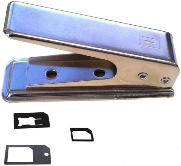 Pure² Nano SIM Cutter Regular + Micro SIM Card TO Nano With 3X Adapters ...
