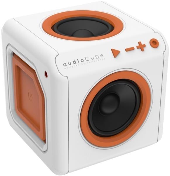 Allocacoc Audiocube Portable White - Ηχεια (TEL.029890)