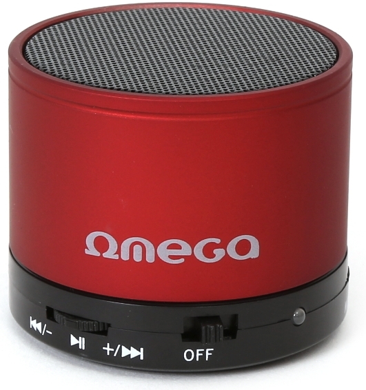 Omega 42646 Bluetooth Speaker V3.0 RED - Ηχεια (TEL.045285)