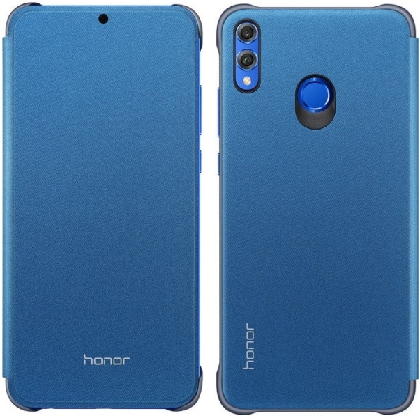 Huawei 51992770 Honor 8X PU Flip Protective Cover Blue - Θηκη (TEL.059872)