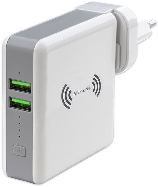 4smarts 3in1 Charger Hypervolt With Wireless Power Bank 5200mah AND ...