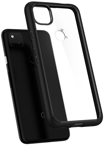 Spigen Ultra Hybrid Back Cover Case For Google Pixel 4A Matte Black ...