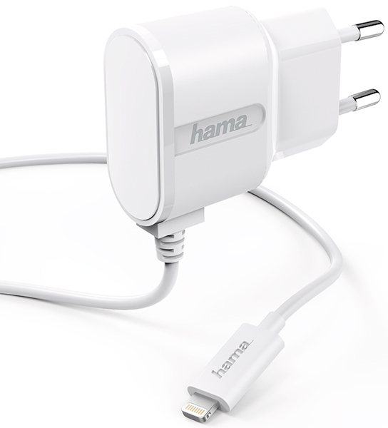 Hama 173861 Charger 220v Lightning For Apple Iphone White - Φορτιστες ...