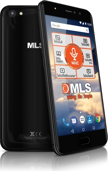 Κινητο MLS DX 5.5 4G 16gb Dual SIM Black - Κινητο τηλεφωνο (TEL.091660)