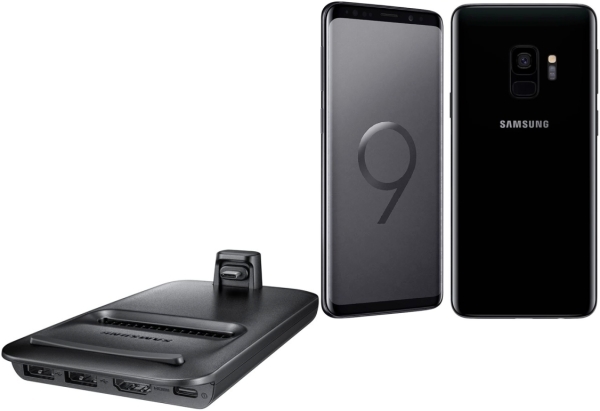 Κινητο Samsung Galaxy S9 G960 64gb 4GB Dual SIM Black GR + DEX PAD Ee ...