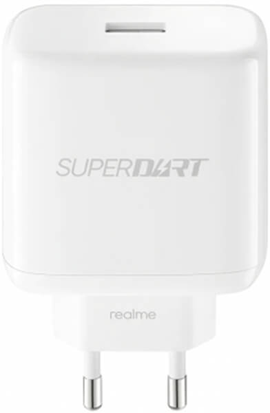 Realme 65W Travel Charger Superdart USB White - Φορτιστες (TEL.200716)