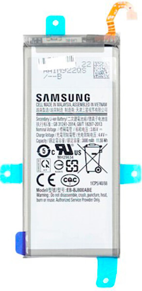 Battery Samsung Galaxy J6 J600 A6 2018 A600 Eb-bj800abe Gh82-16479a ...