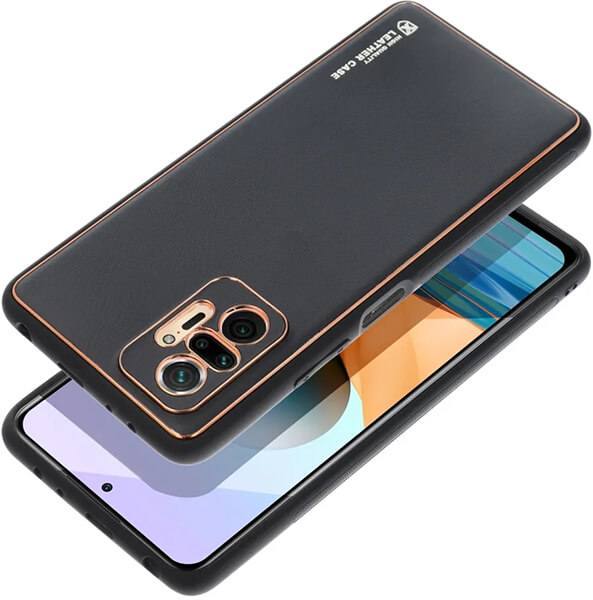 Leather Case For Xiaomi Redmi Note 12 PRO 5G Black - Θηκη (TEL.207996)