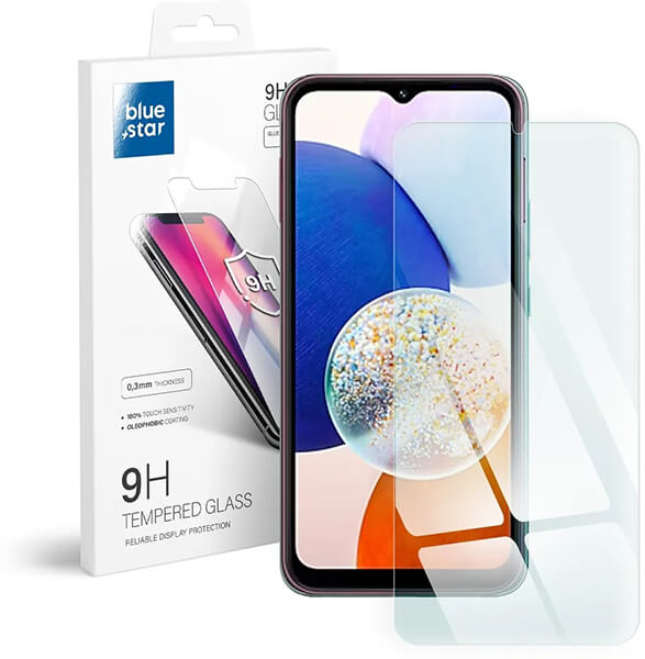 Blue Star Tempered Glass For Samsung Galaxy A14 5G - Προσοψεις (TEL.209310)