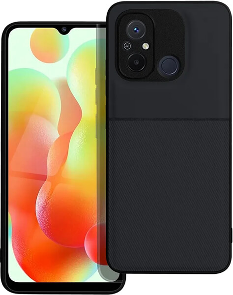 Noble Case For Xiaomi Redmi Note 12 4G Black - Θηκη (TEL.210099)