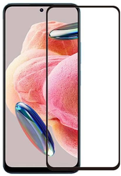 Tempered Glass 5D For Xiaomi Redmi Note 12S Black Frame - Προσοψεις ...
