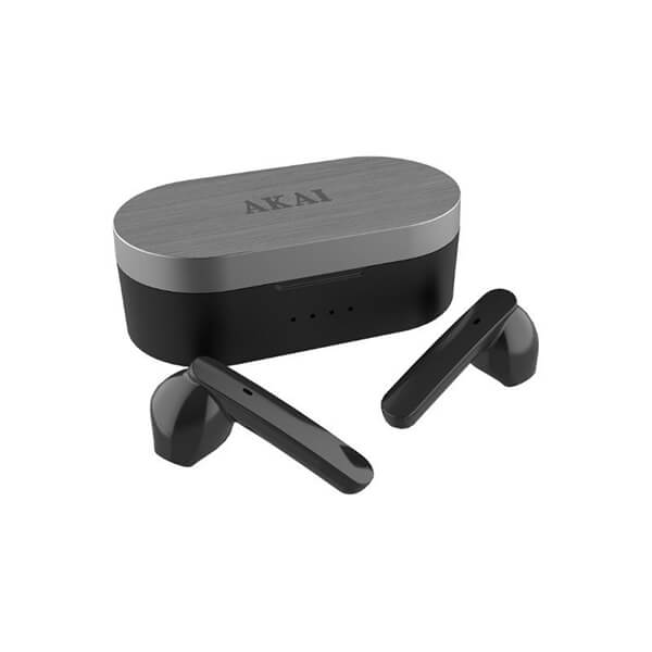 Akai Bte-j10b Μαυρα Ασυρματα Bluetooth V5.0 In-ear Ακουστικα Με ...