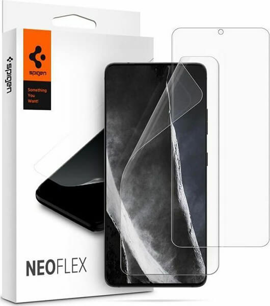 Spigen Galaxy S21 Ultra NEO Flex HD (2p) - Προσοψεις (TEL.214080)